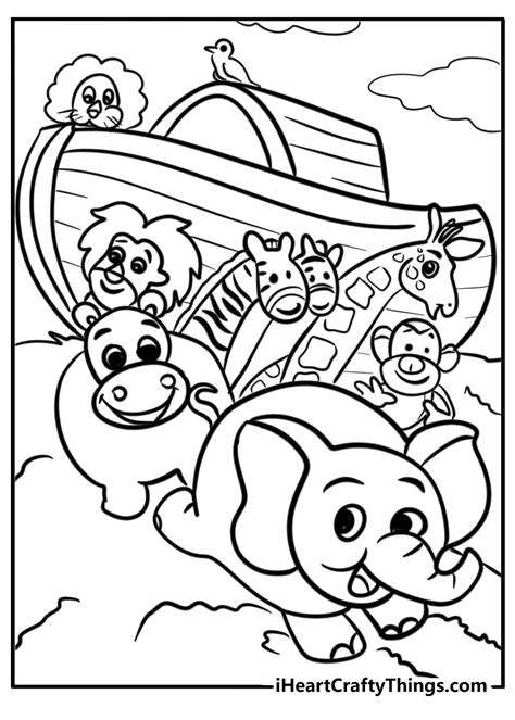 Noah Coloring Pages Noahs Ark Coloring Pages Noah Printable Sheets