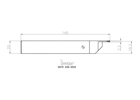 Dgtr 20b 2d35 купить Iscarstore