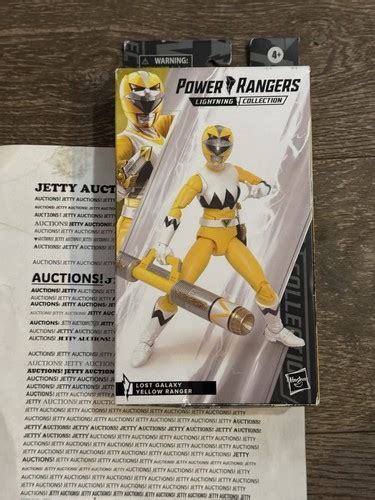 Hasbro Power Rangers Lightning Collection Lost Galaxy Yellow Ranger