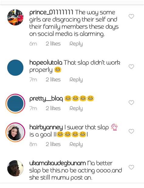 Nigerian Mom Gives Her Daughter A Dirty Slap After Seeing Her