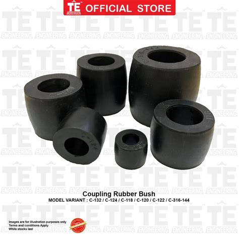 Local Flexible Coupling Rubber Bush Pin Bush Coupling Shopee Malaysia