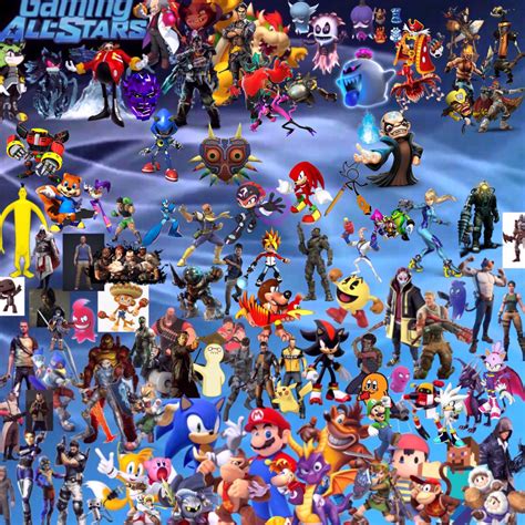 Gaming All Stars Rebooted By Sky1anders On Deviantart