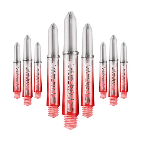 Target Pro Grip Vision Shafts 3 Sets Rot 34 Mm 16 380276