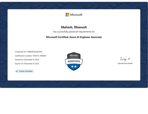 Microsoftcertified Azureai Artificialintelligence Aiengineer Learninganddevelopment