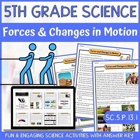 Free 5th Grade Science Forces In Motion Download Free 5th Grade Science Forces In Motion Png