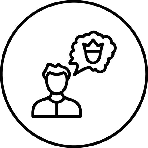 Self Esteem Vector Icon 37887566 Vector Art At Vecteezy