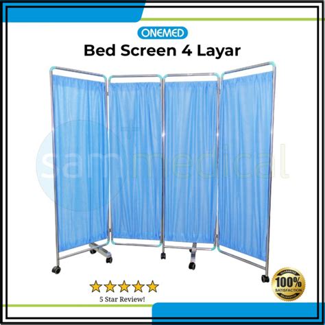 Jual Onemed Scherem Bed Screen 4 Bidang Stainless Plus Kain Shopee Indonesia