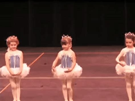 Funny Ballerina Pirouette Boomerang 