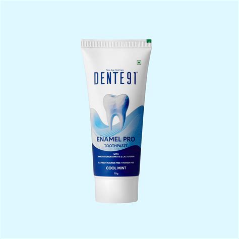 Dente91 Enamel Pro Toothpaste Strengthens Enamel And Sensitivity Relief