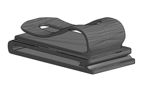 Car Visor Glasses Clip By Nopety Download Free Stl Model