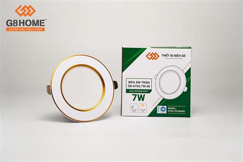 ĐÈn Âm TrẦn 7w Ánh SÁng TrẮng