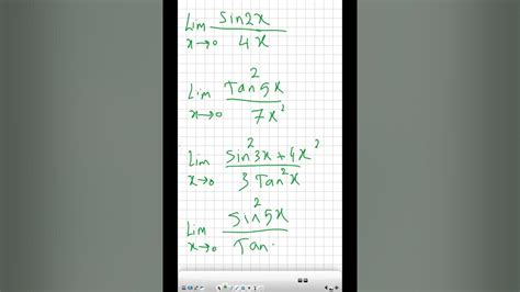 Limits Of Trig Func Youtube