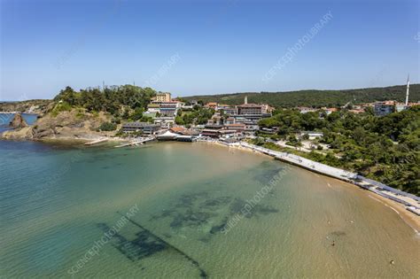 Aerial View Of Kilyos Istanbul Turkey Stock Image F0389143