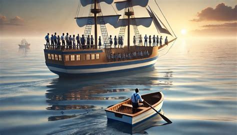 I Had A Thought Are You In A Leader Boat” Instead Of A Leader Ship” In The Journey Of