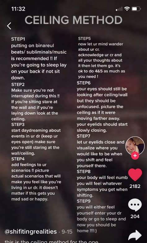 Shifting Method 3 Create Reality Scripting Ideas Method