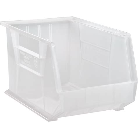 Quantum Storage System Clear View Ultra Stack And Hang Bin 11 W X 10 H