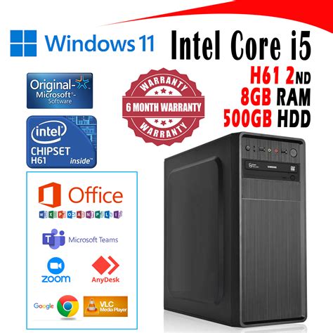 Core I5 Desktop Computer 8gb Ram 500gb Daraz Lk