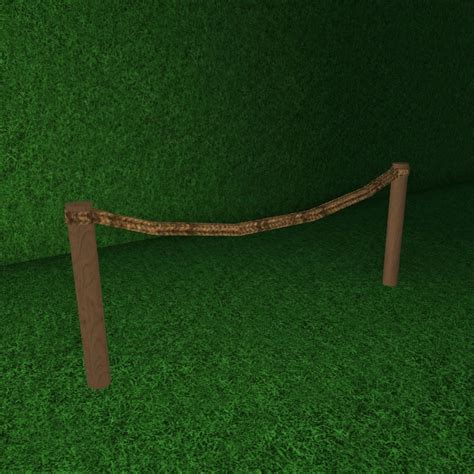 Rope Fence Wooden Theme Park Tycoon 2 Wiki Fandom
