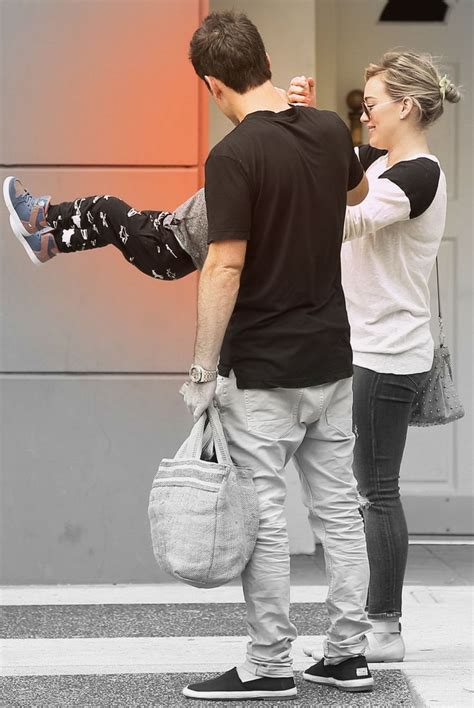 Hilary Duff Mike Comrie And Luca Cruz Comrie ♥