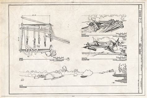 Historic Pictoric Blueprint Habs Nm32 Losalv1 Sheet 3 Of 3