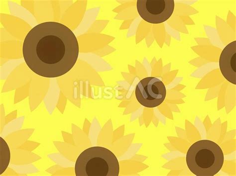 Free Vectors Sunflower Background
