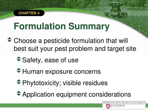 Ppt Pesticide Formulations Powerpoint Presentation Free Download