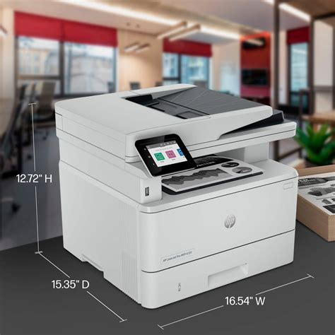 HP LaserJet Pro MFP 4101fdw Wireless Black-and-White All-in-One Laser ...