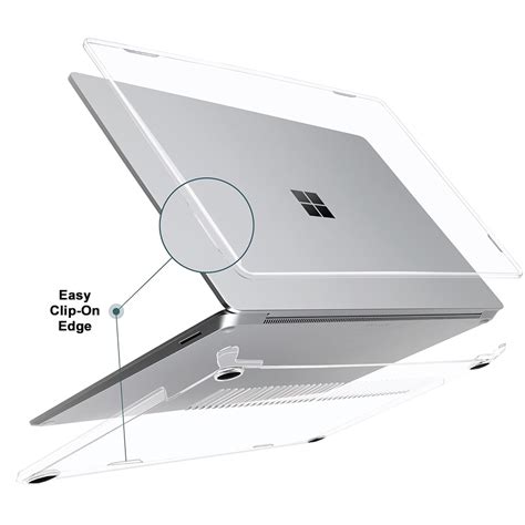 Glossy Hard Case For Microsoft Surface Laptop 7 138 Clear
