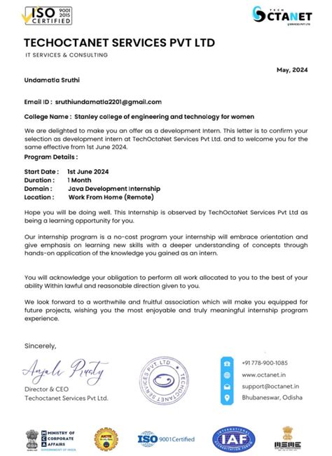 Sruthi Undamatla On Linkedin Techoctanetservicesprivatelimited