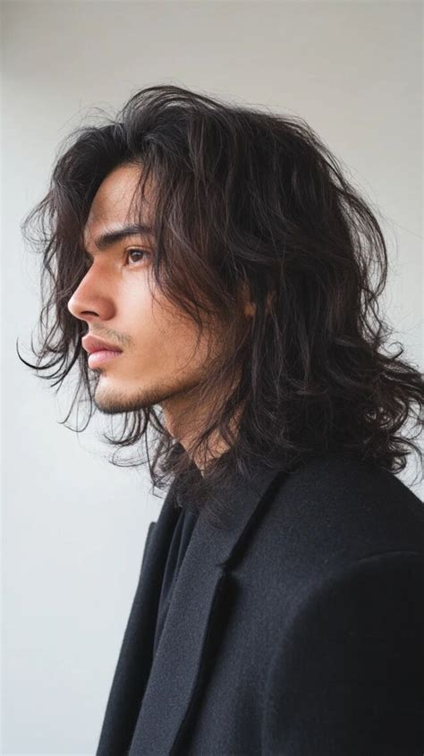 39 Black Hair Men Long Ideas