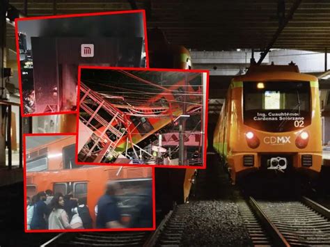 Accidentes Del Metro Cdmx Choques Incendios Y Caída De Línea 12