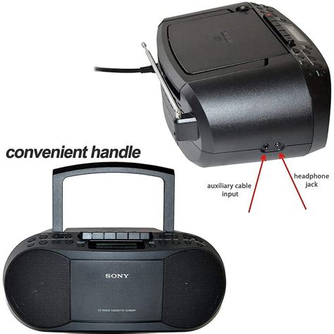 Portable Cd Cassette Player Combination