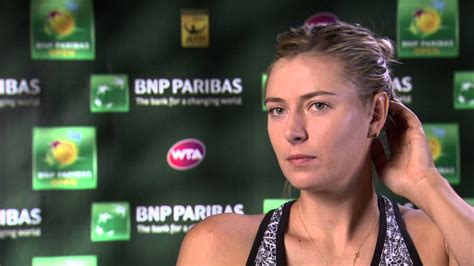 Maria Sharapova Saturday Interview Tennis Tonic News