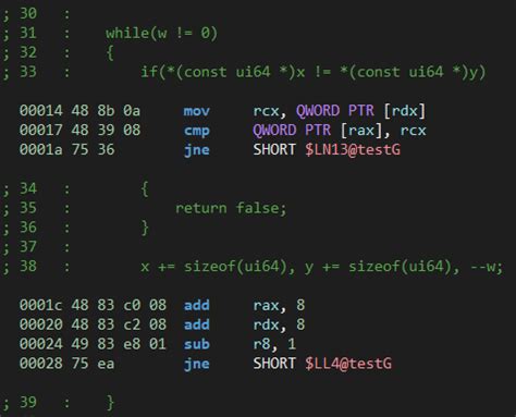 Custom Memcmp Implementation That Beats Standard Library
