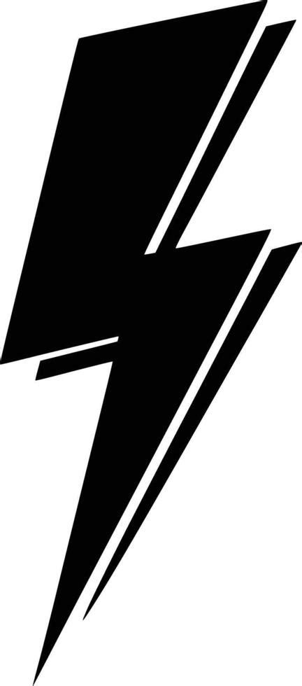 A Black And White Lightning Bolt Logo 65355517 Vector Art At Vecteezy