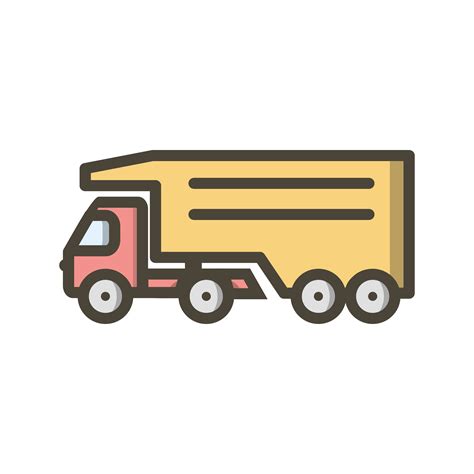 Icono De Camión Volquete Vector 421793 Vector En Vecteezy