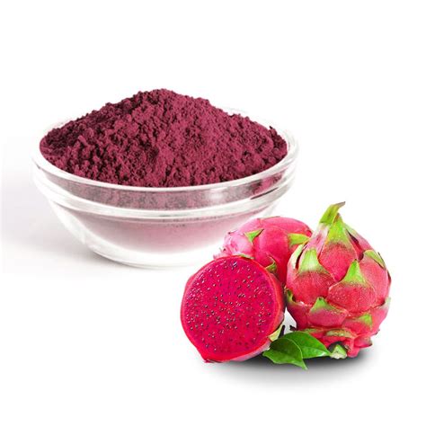 Private Label Pure Freeze Dried Dragon Fruit Juice Powder Soluble