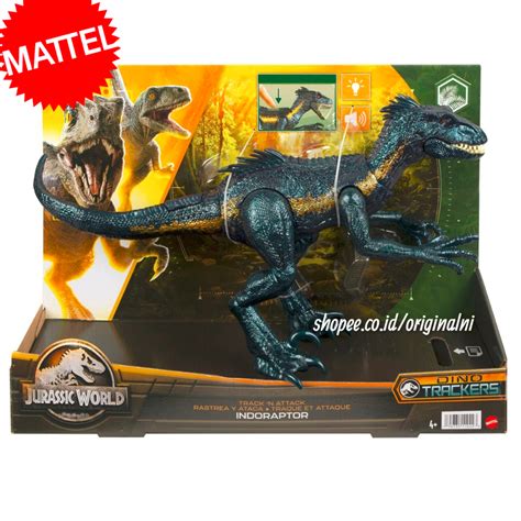 Jual Jurassic World Indoraptor Dino Trackers Mainan Action Figure