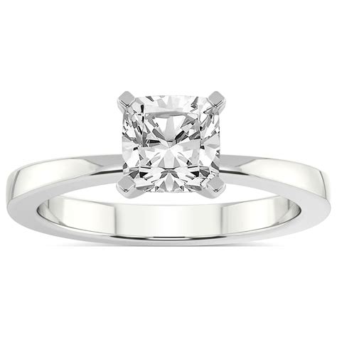4 Carat Igi Certified Cushion Shape Lab Grown Diamond Engagement Ring