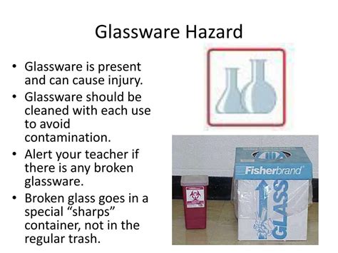 What Is Glassware Hazard At Matthew Fisken Blog