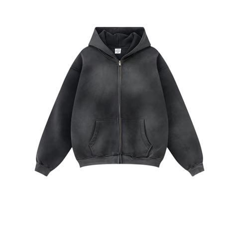 Urban Acid Wash Zip Up Hoodie The Unrivaled Brand