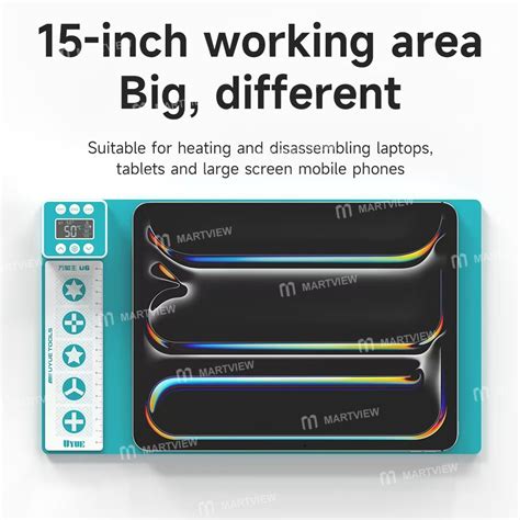 Uyue K1 K2 Lcd Screen Heating Separating Silicone Pad For Mobile