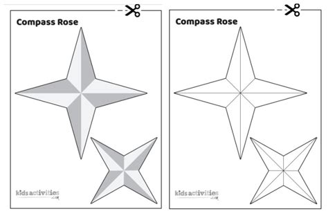 Origami Compass Rose Instructions