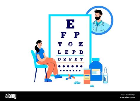 Visual Acuity Scale Cut Out Stock Images And Pictures Alamy