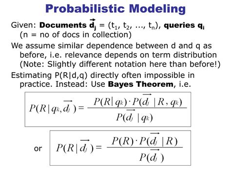 Ppt Probabilistic Ir Models Powerpoint Presentation Free Download
