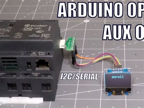 arduino opta serial and i2c breakout