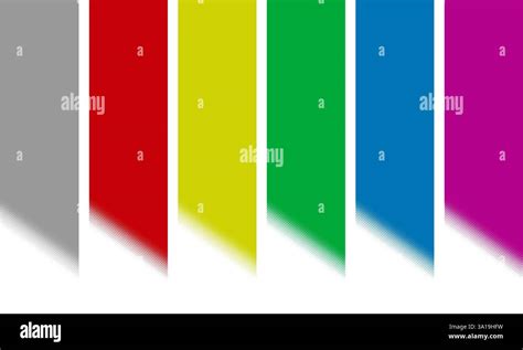Collection Of 6 Colored Stripes With Diagonal Color Transition Hi Res