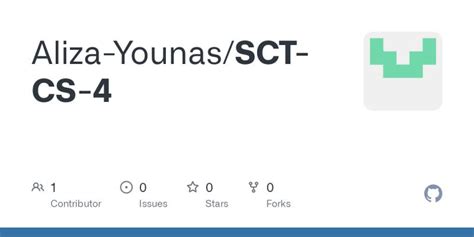 Aliza Younas On Linkedin Github Aliza Younassct Cs 4