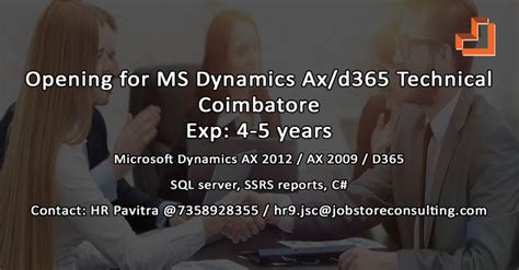 Hiring Ms Dynamics Ax D365 Technical It Support Jobs Current Job Medical Coder