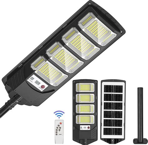 Urpow 600w Lampara Solar Exterior 240°aplique De Pared Gran Angular